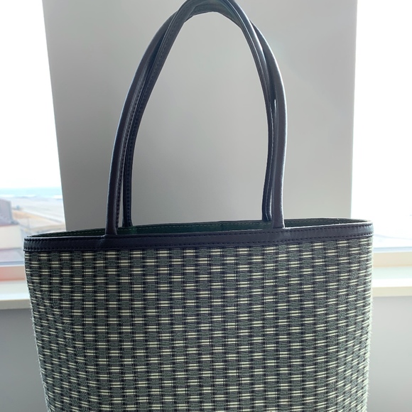 Jim Thompson | Bags | Jim Thompson Thai Silk Tote Browntaupegreen ...